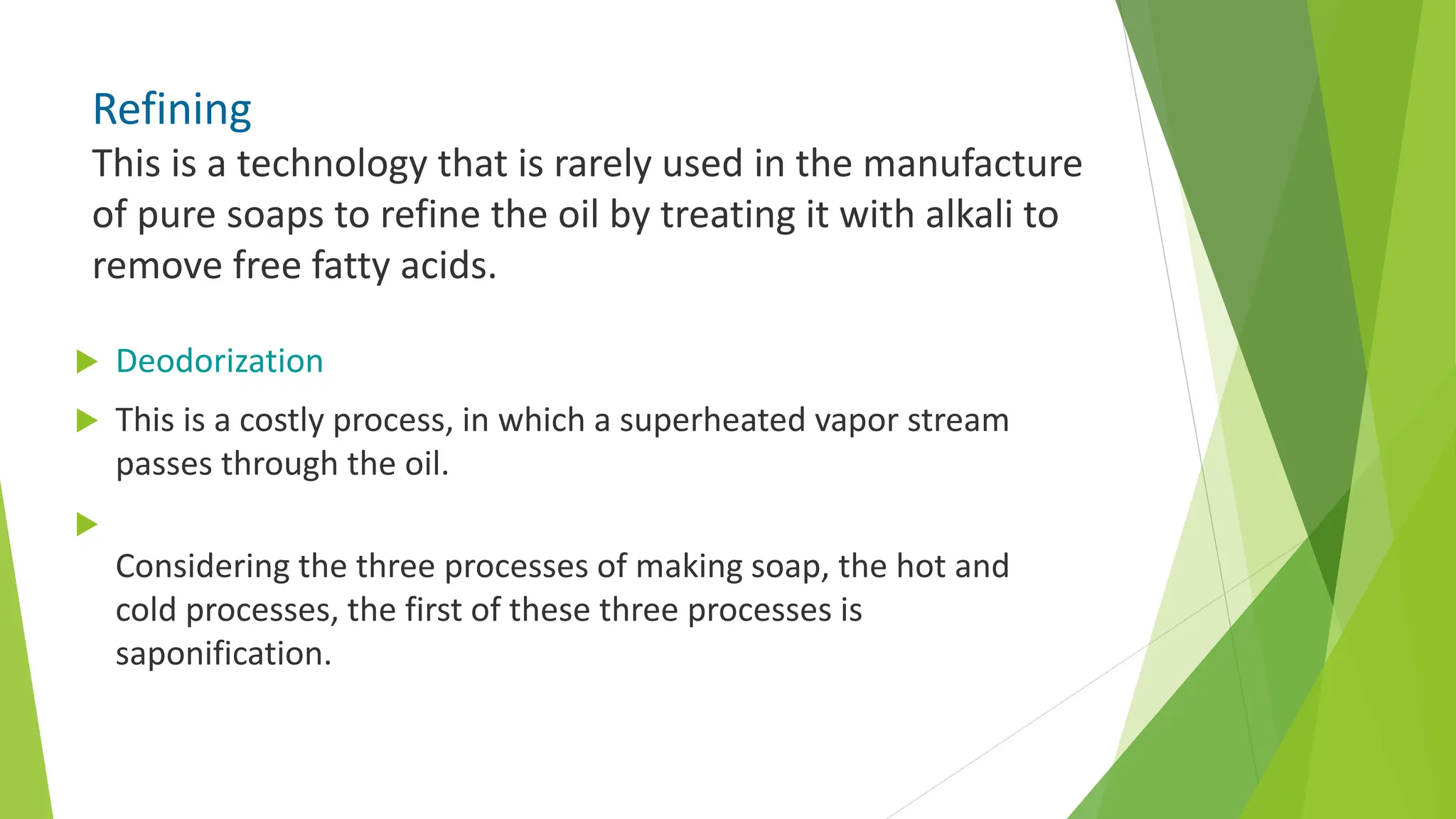 Soap and detergent making process of Technology | PPTX