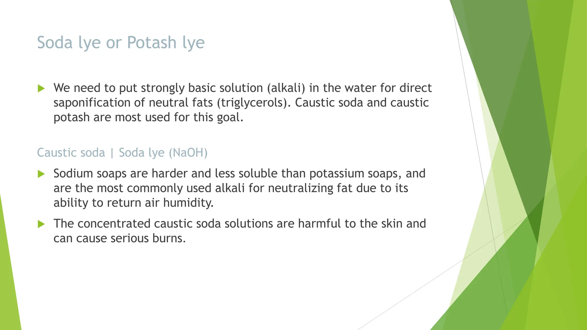 Soap and detergent making process of Technology | PPTX