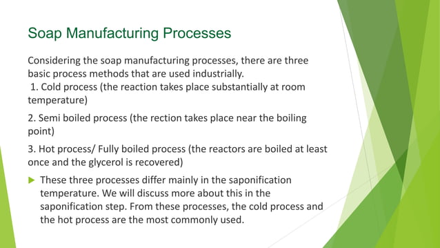 Soap and detergent making process of Technology | PPTX