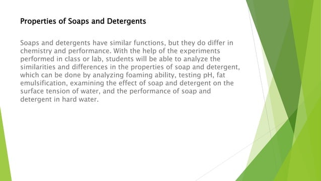 Soap and detergent making process of Technology | PPTX