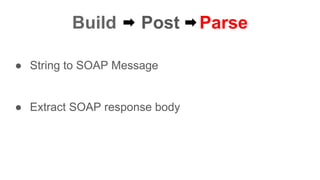 SOAP calls in Clojure application | PPT