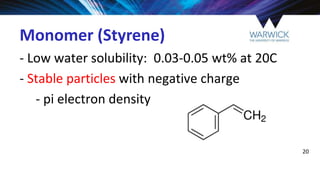 Soap free emulsion polymerization | PPTX