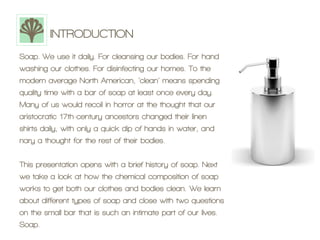 The History of Soap | PPTX