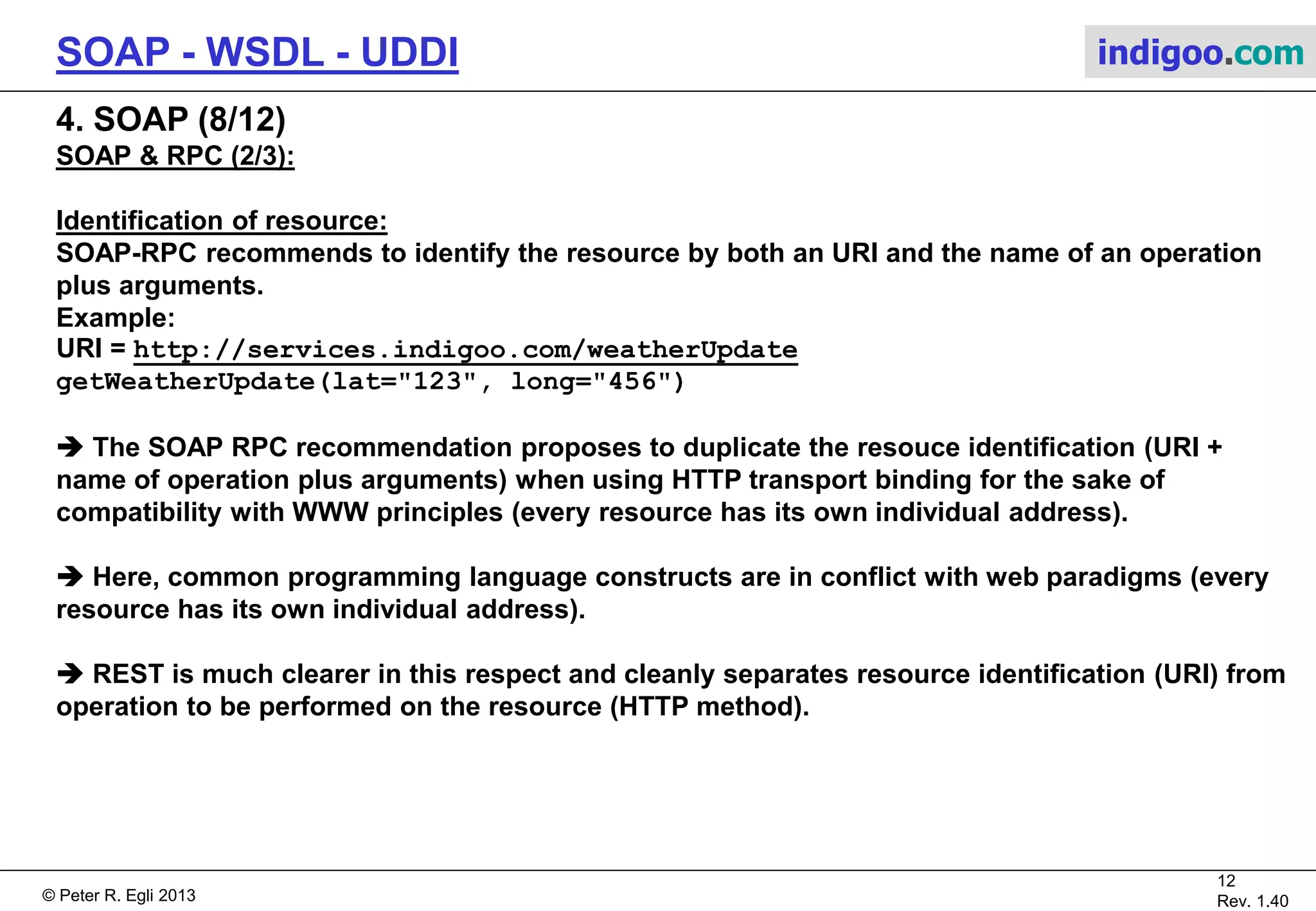 Web Services (SOAP, WSDL, UDDI) | PDF