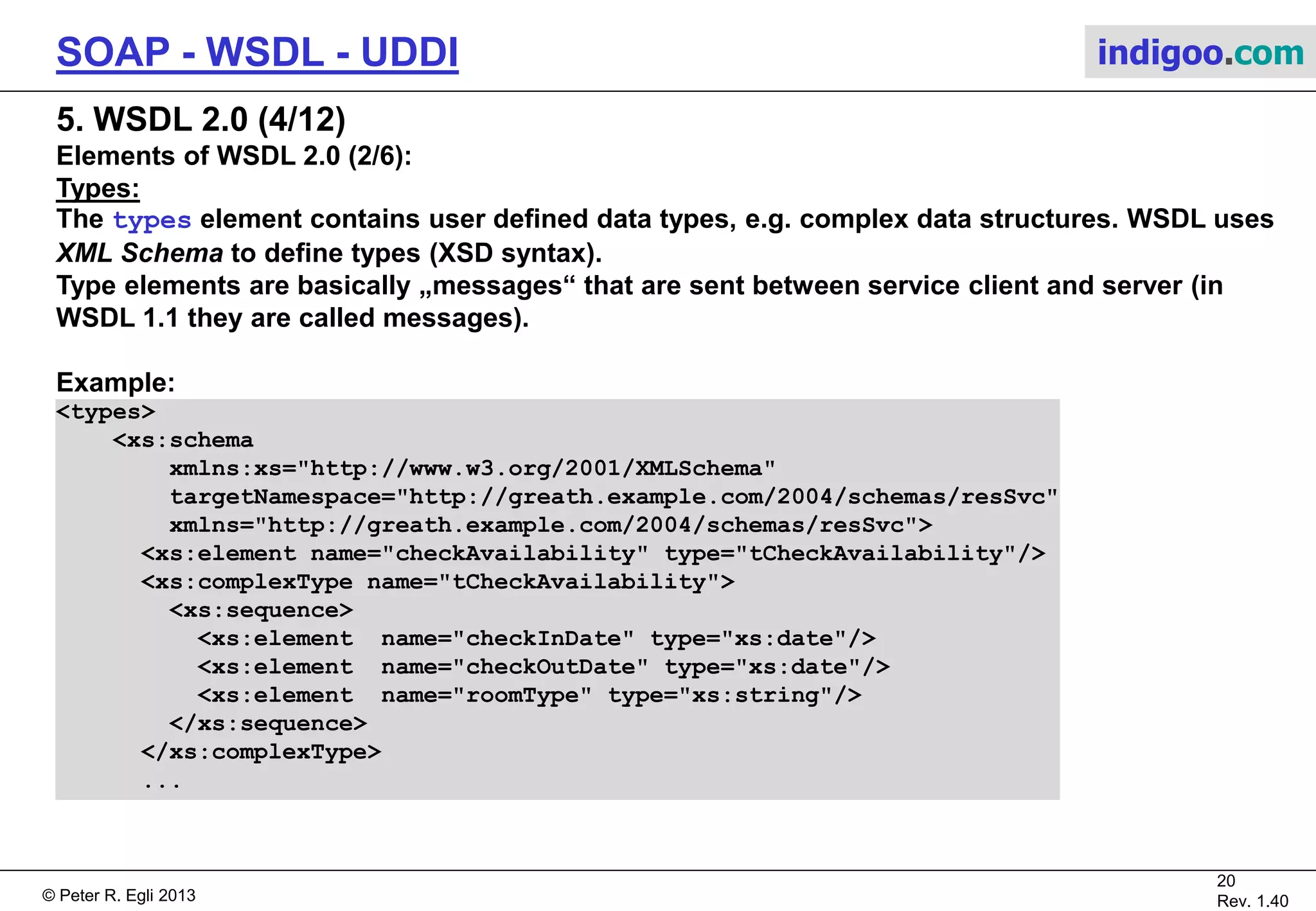 Web Services (SOAP, WSDL, UDDI) | PDF