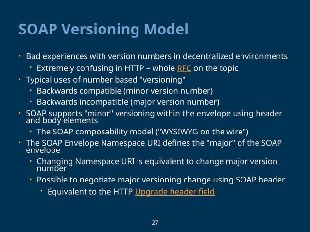 soap protocol presentation protocol explanation | PPT | Web Design and ...