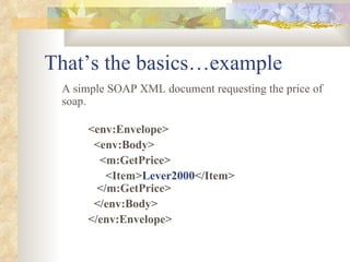 SOAP Overview | PPT