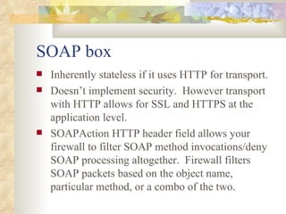 SOAP Overview | PPT