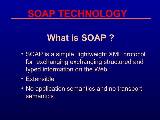 what is soap | PPT