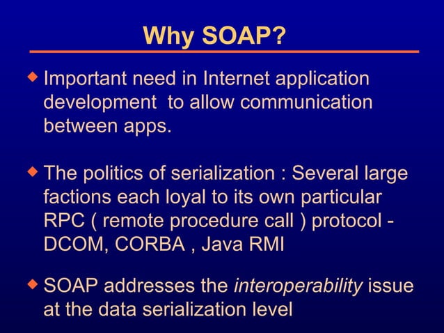 what is soap | PPT