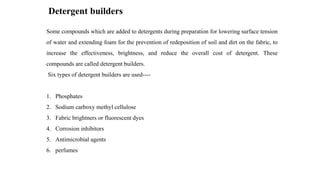 Soap and detergent,Soaps & Detergents | PPTX