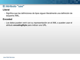Java Web Services - SOAP Binding | PPSX | Programming Languages | Computing