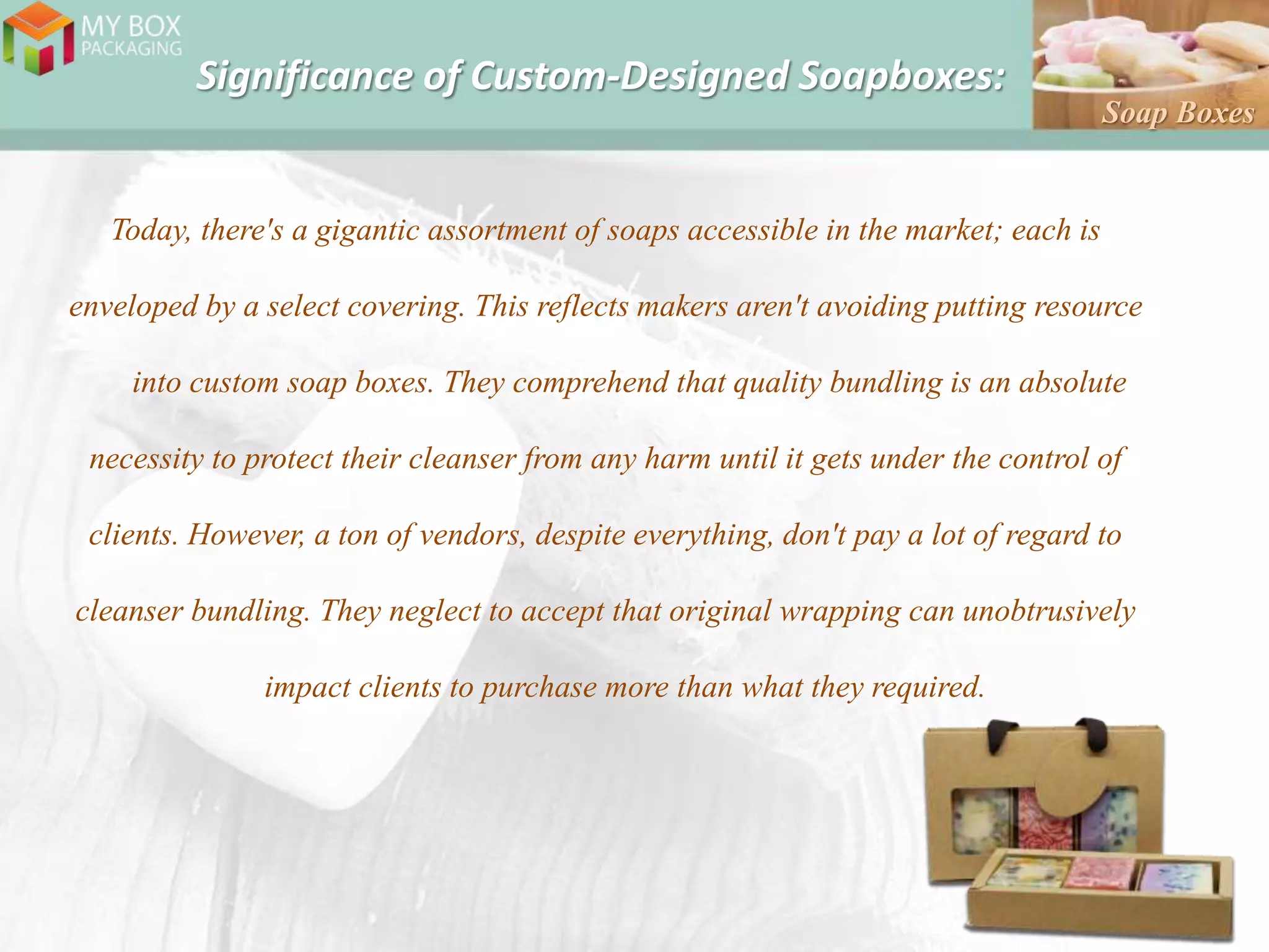 Soap boxes | PPT