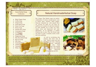 Herbal Soap Product Brochure | PDF