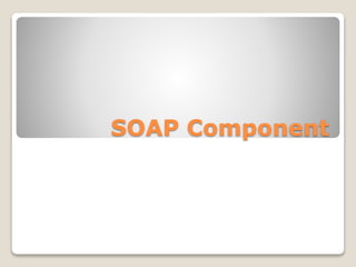 Soap Component | PPT