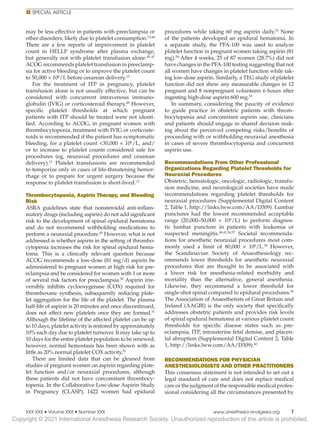 Soap consensus statement thrombocytopenia 2021 | PDF | Pregnancy ...