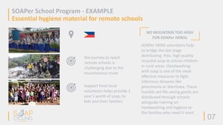 Soap Cycling SOAPer School Program | PDF