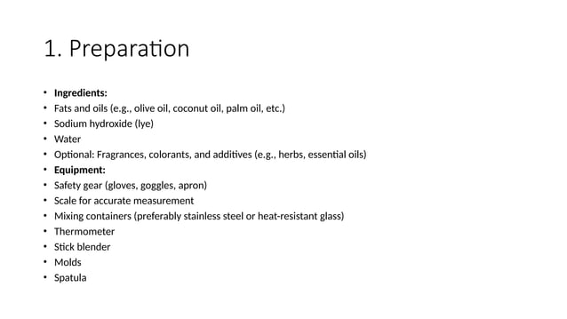 Introduction to Soap Industry and production.pptx