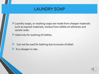 Soap industry | PPTX