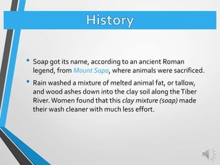 Soap industry | PPTX