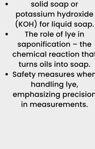 soap making | PDF