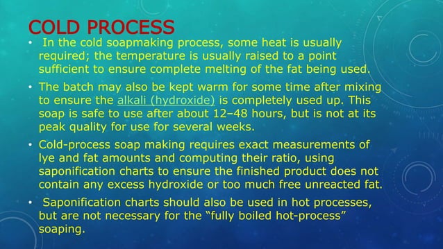 Soap manufacturing process | PPTX