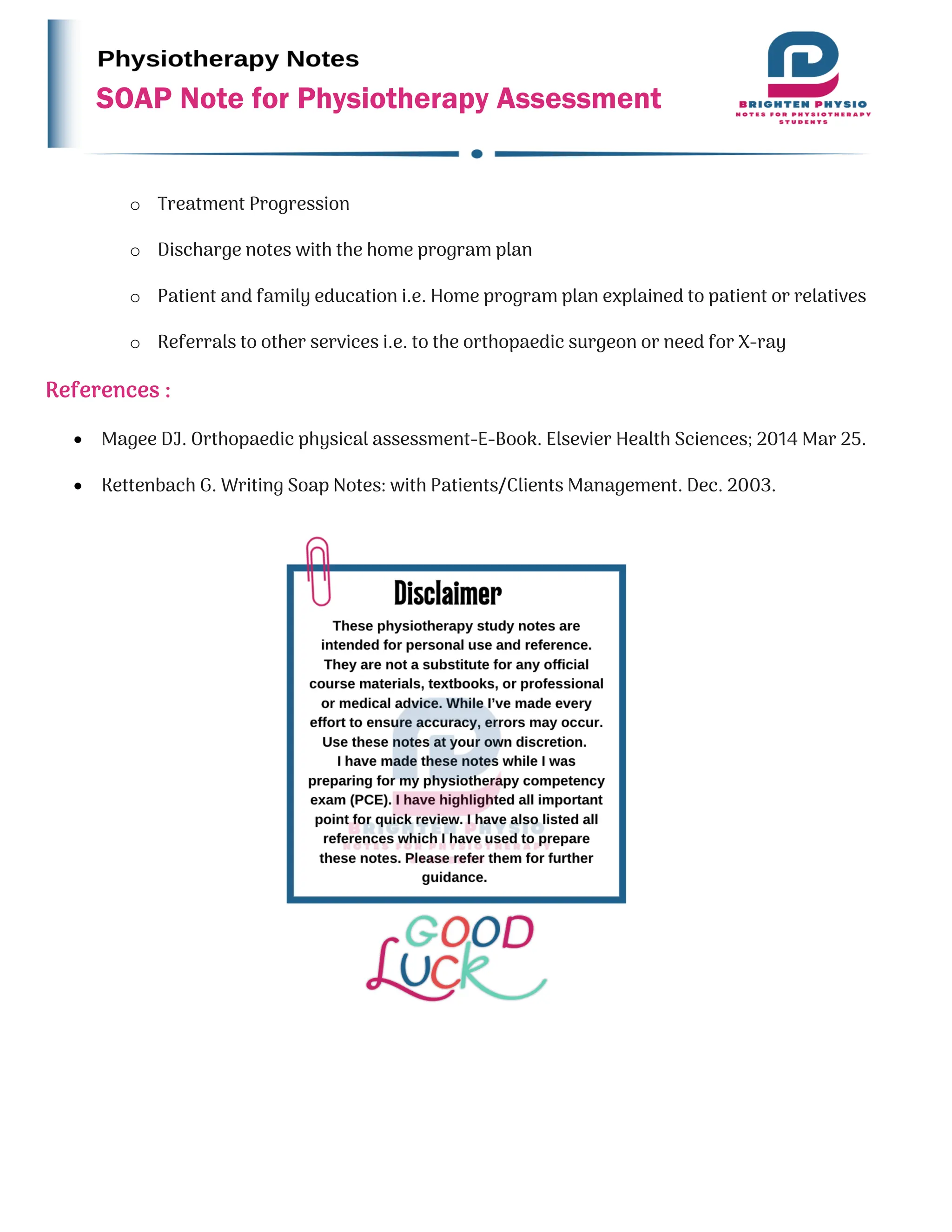SOAP Note for Physiotherapy Assessment .pdf