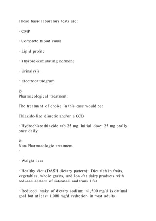 Soap Note 2 Chronic ConditionsSoap Note Chronic Conditions ( | DOCX