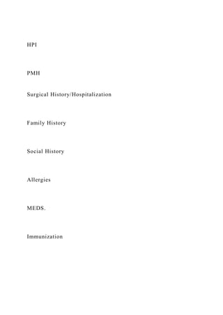 SOAP note Identification Problem RecognitionPatient ini.docx