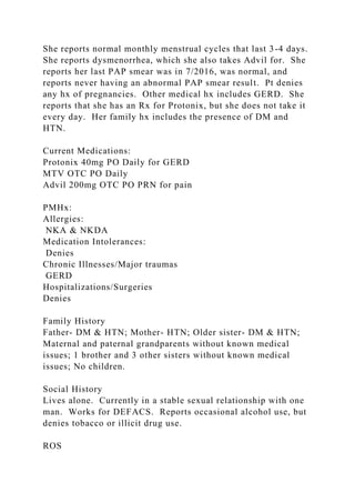 SOAP NOTE SAMPLE FORMAT FOR MRCName LPDateTime 1315.docx | Digestive ...