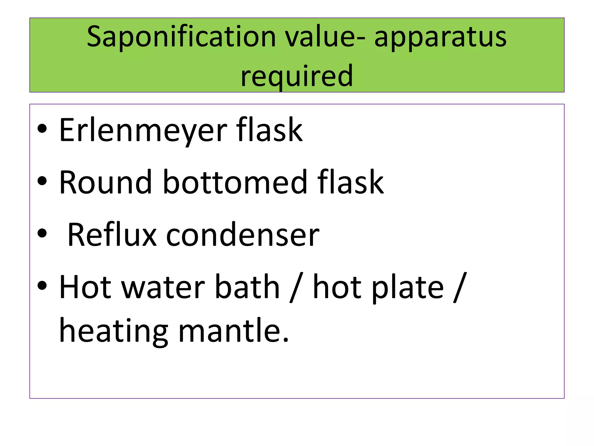 Soaponification | PPTX