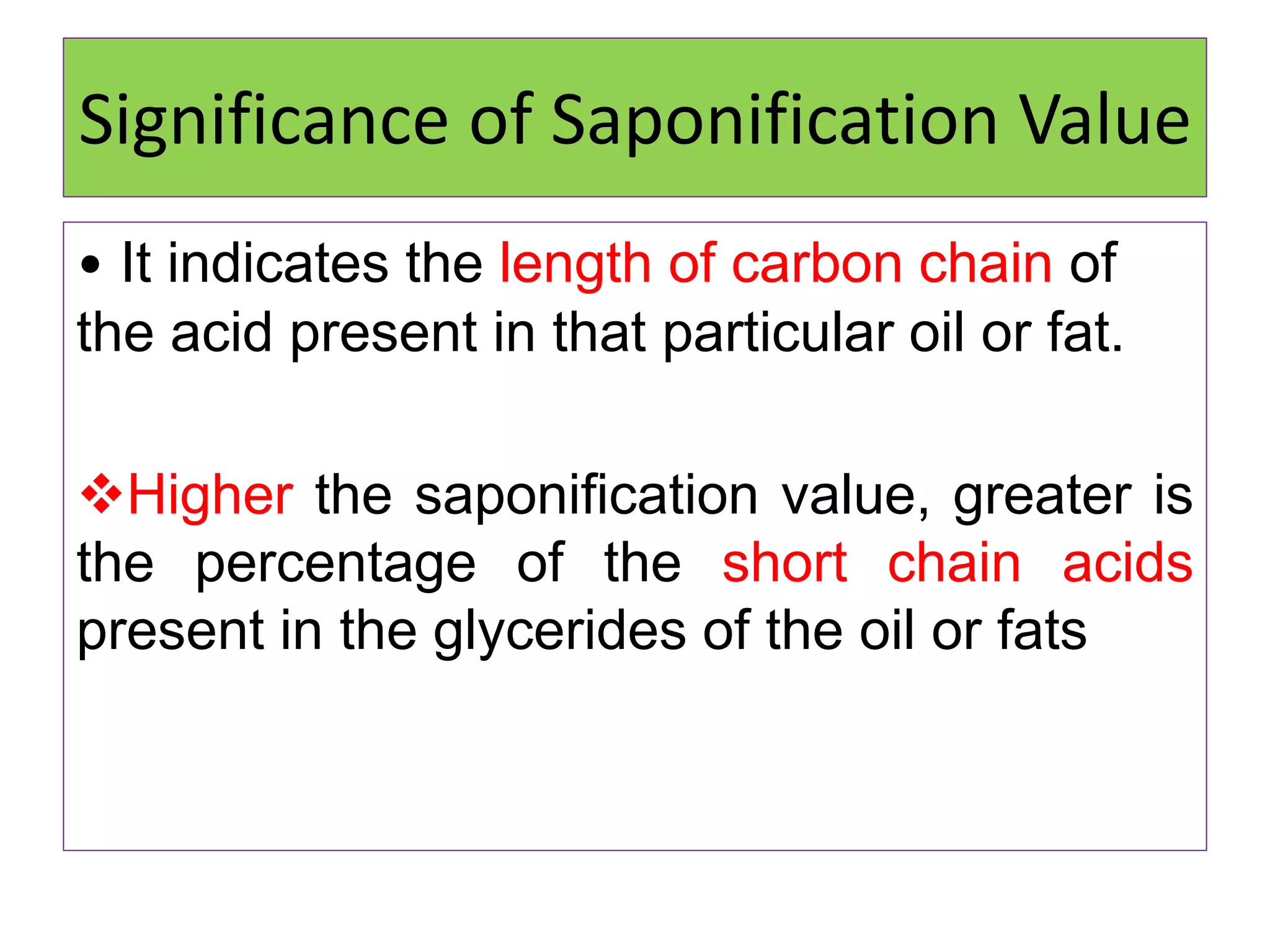 Soaponification | PPTX