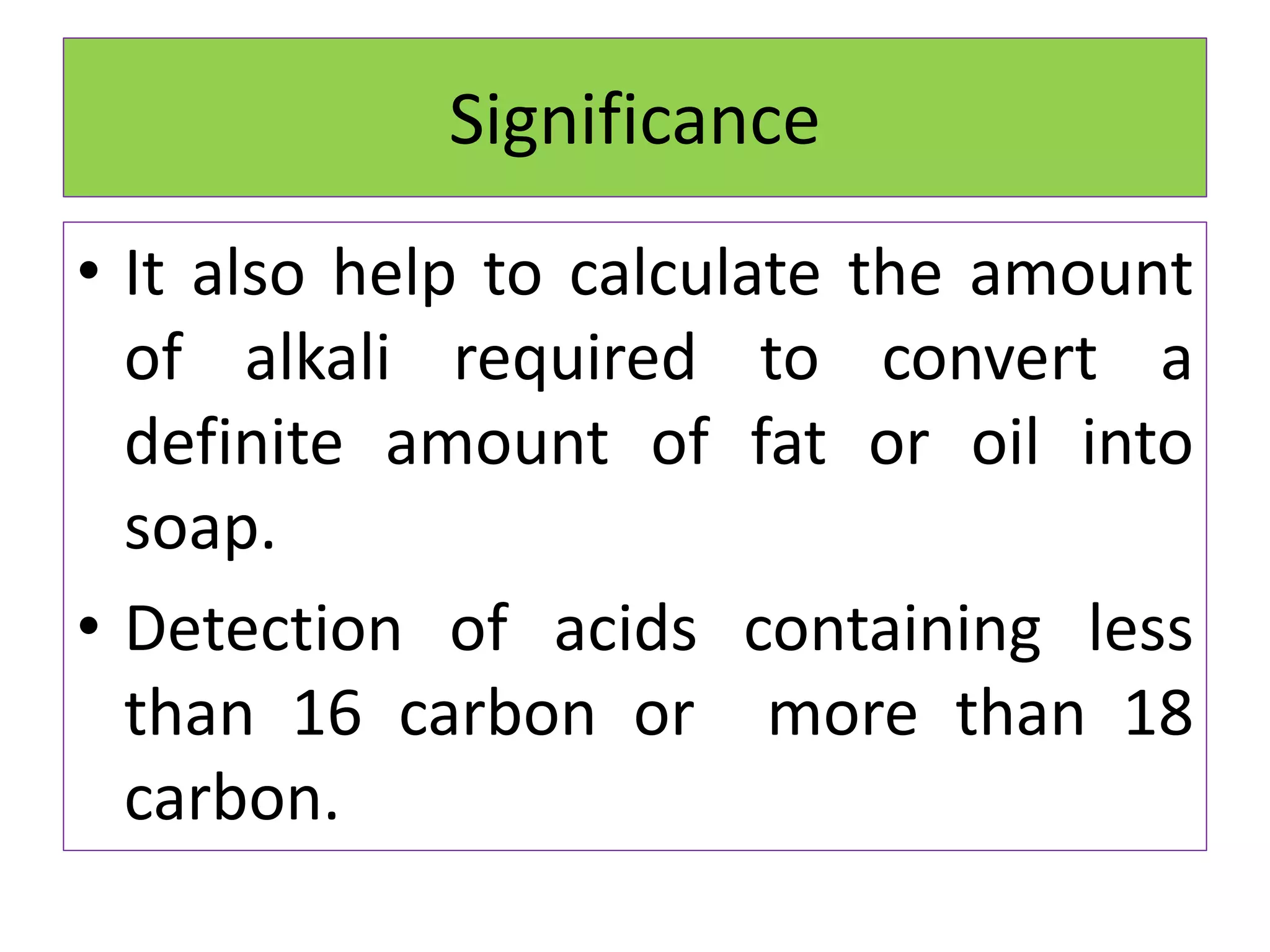 Soaponification | PPTX