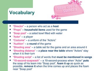 Soap opera | PPT | Bath and Shower | Personal Care