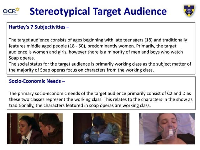Soap opera genre target audience | PPTX | Soap Opera | Genres