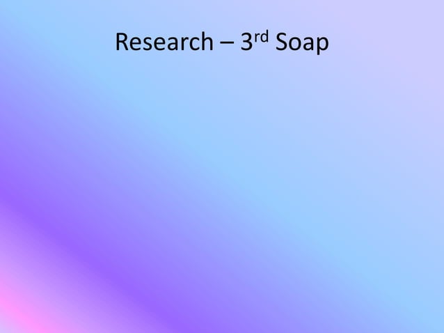 Soap Opera pitch guide for BTEC Media Students | PPT