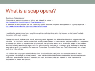Soap operas | PPT