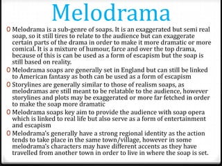 Soap opera sub genres | PPTX