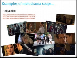 Soap opera sub genres | PPT