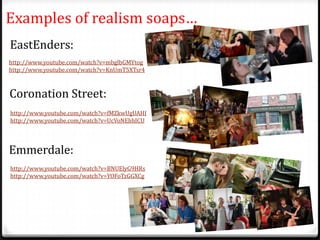 Soap opera sub genres | PPT