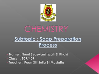 Soap process | PPT