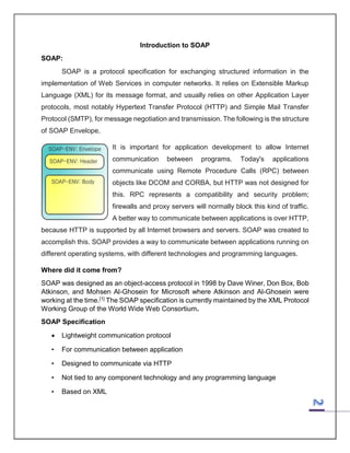 Introduction to SOAP | PDF
