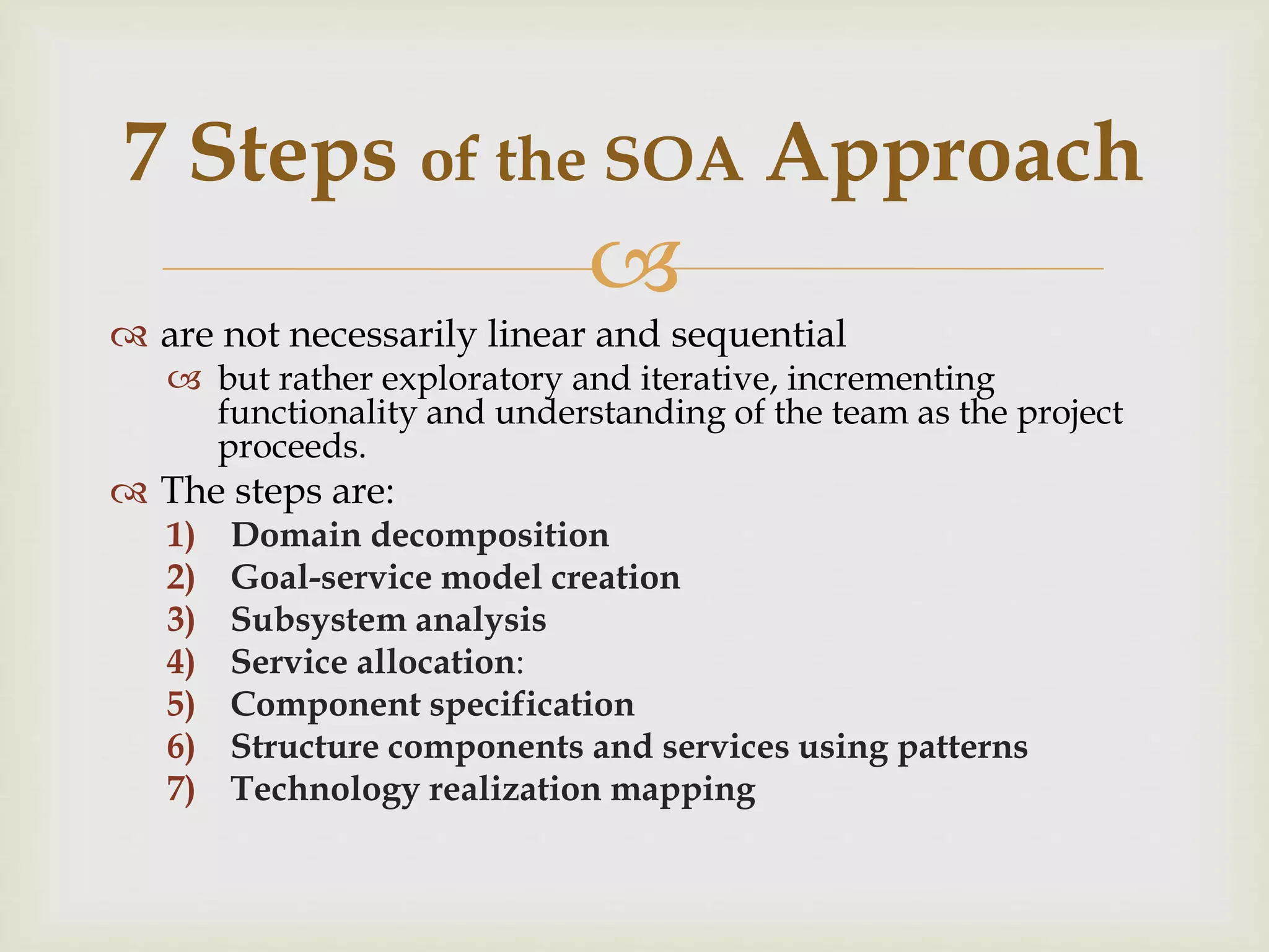 Service Oriented Architecture (SOA) | PPTX