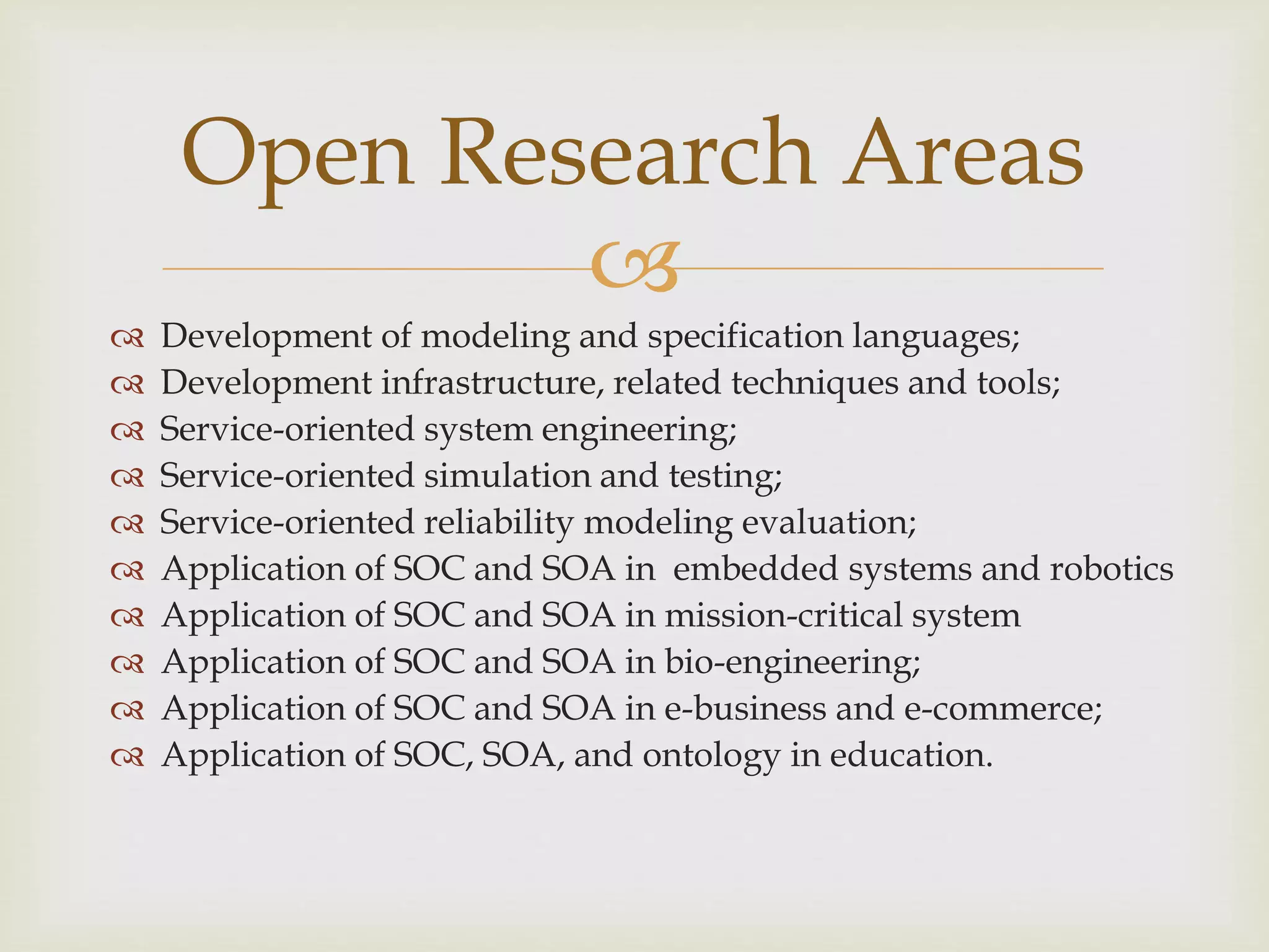 Service Oriented Architecture (SOA) | PPTX
