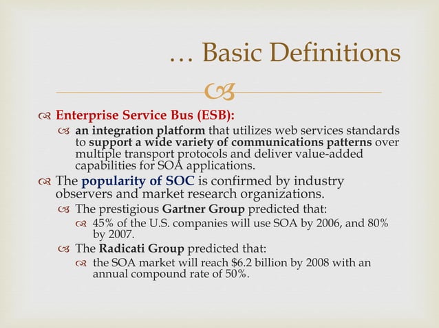 Service Oriented Architecture Soa Pptx Cloud Computing Internet