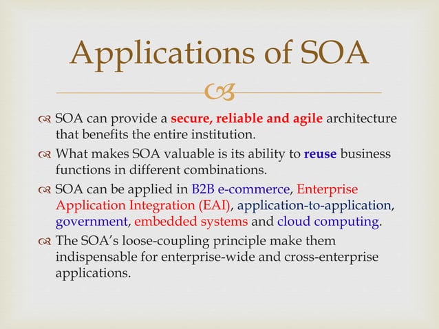 Service Oriented Architecture Soa Pptx Cloud Computing Internet