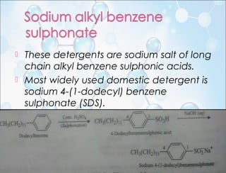 Soaps and detergents | PPT