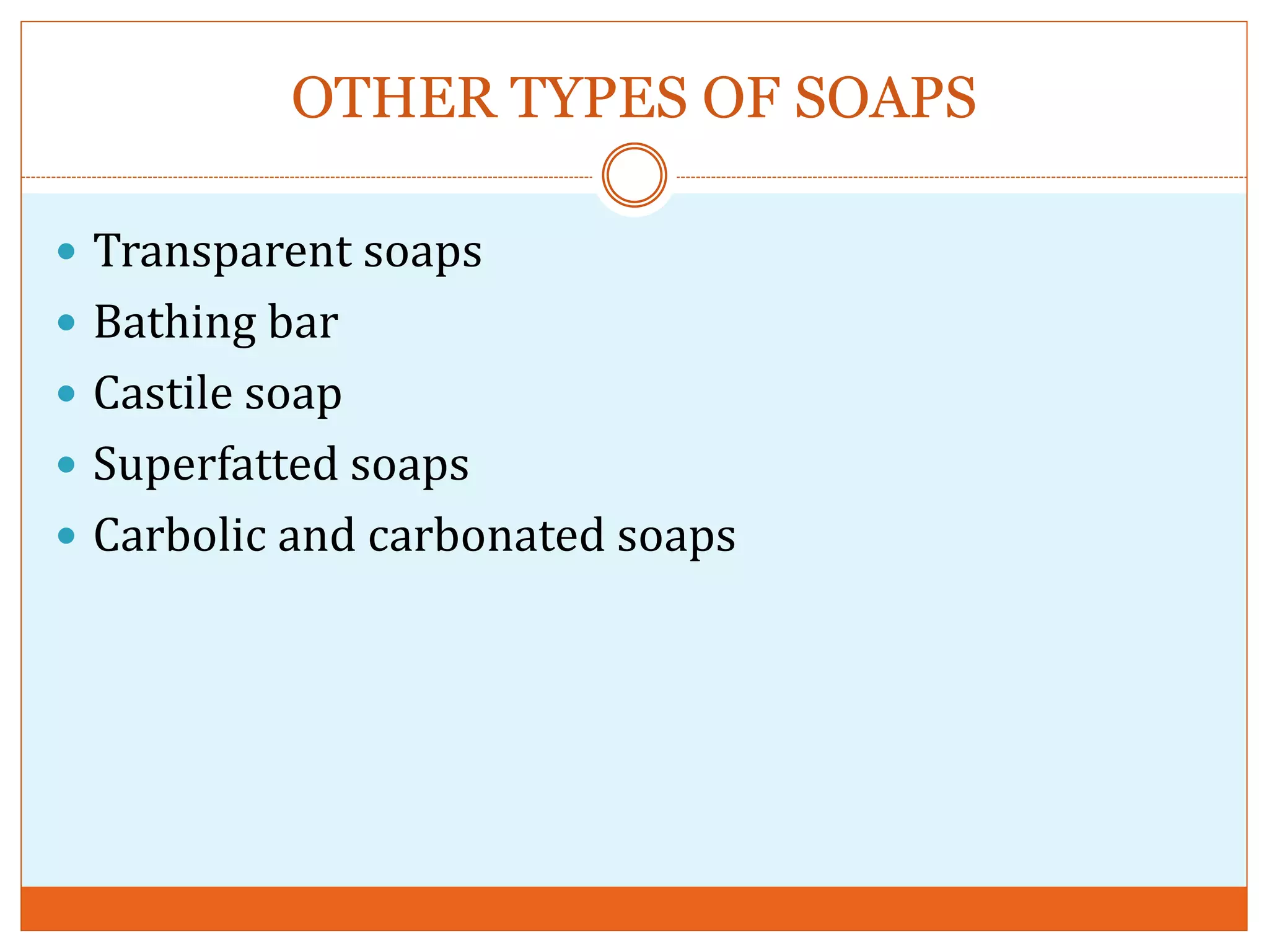 Soaps and syndetbars | PPTX