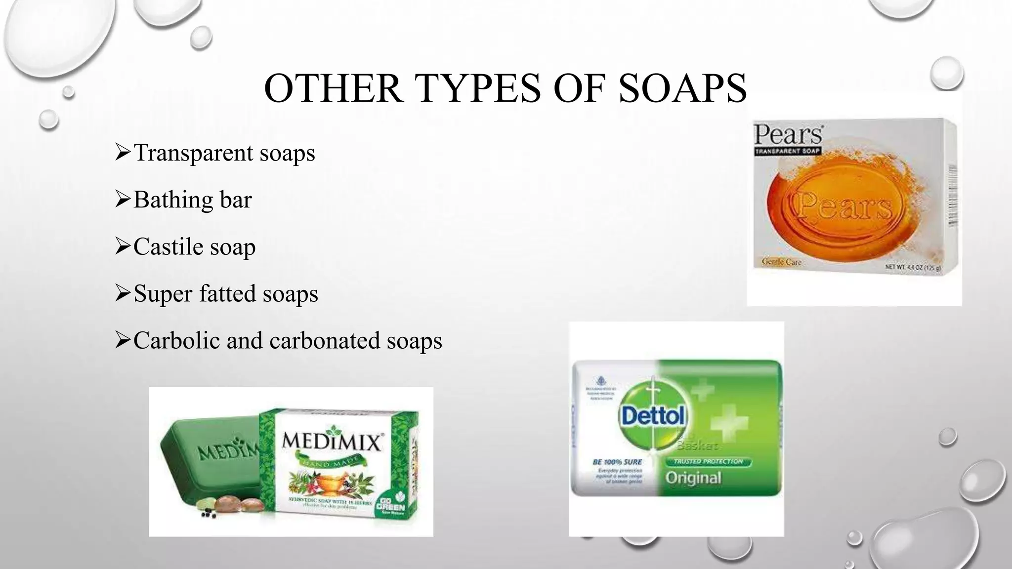 Soaps and syndetbars | PPTX