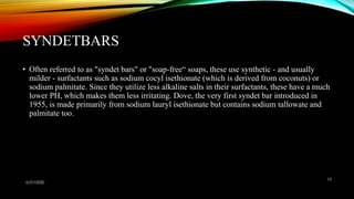 Soaps and syndetbars | PDF